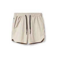 China Customized Mens Workout Athletic Shorts Polyester Inside Pocket Quick Dry Sports Sweat Gym Running Men Shorts for sale