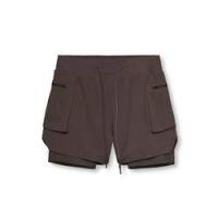 China Wholesale 2022 New Running Shorts Men 2 in 1 Double-Deck Quick Dry Sport Shorts Fitness Jogging Workout Shorts for sale