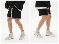 China Summer Drawstring Shorts Men Custom Brand Street Swear Running Thick French Terry Cotton Casual Short for sale