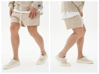 China Summer Drawstring Shorts Men Custom Brand Street Swear Running Thick French Terry Cotton Casual Short for sale