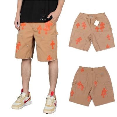 China Wholesale Best Quality Half Jeans Short Biker Machine Wash Cold Plus Size Denim Shorts for Men for sale
