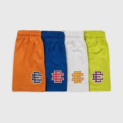 China Sportswear 5 Inch Above Knee Shorts Breathable Ee Basic Eric Emanuel Men Mesh Shorts with Zipper Pockets for sale