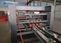 China 1050 nails/minute Automatic Folder Gluer Stitcher Machine For Corrugated Gluing And Carton Stitching for sale