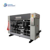 China Water Ink Carton Printing Machine With Die Cutting Slotting Machine For Corrugated Cardboard for sale