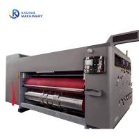 China 120-250pcs/Min Automatic Cardboard Printing Machine With Ink Window And PLC Control for sale