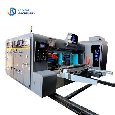 China 120-250pcs/Min Full Automatic Carton Printing Machine With Key Free Connection And  Ceramic Anilox Roller for sale