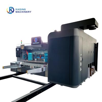 China Full Auto Carton Printing Machine For 3 5 7 Layers Paper Board Of PLC Control for sale