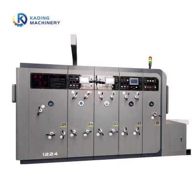 China Flexographic Carton Printing Machine For 6 Colors With Ink Windows for sale