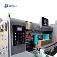 China 120-250pcs/Min Full Automatic Carton Printing Machine With Key Free Connection And  Ceramic Anilox Roller for sale