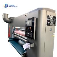 China High Speed Printing Machine For Carton Box With PLC Touch Screen for sale