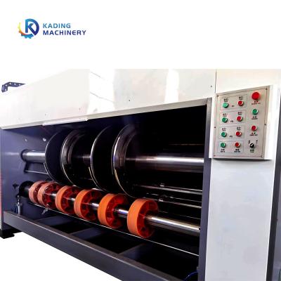 China Chain Feeding Carton Box Die Cutting Machine Flexo Printing Slotting For Small Box for sale