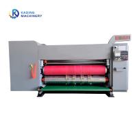 China Fully Automatic Carton Box Die Cutting Machine Equipped With Emergency Stop Device And Electrical Adjusted Anvil Cushion for sale