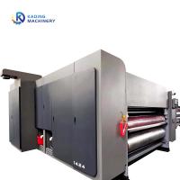 China Corrugated Cardboard Rotary Carton Die Cutting Machine With Leading Edge for sale