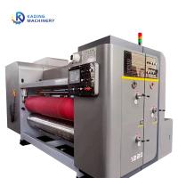 China Fully Automatic Carton Box Die Cutting Machine Equipped With Emergency Stop Device And Electrical Adjusted Anvil Cushion for sale