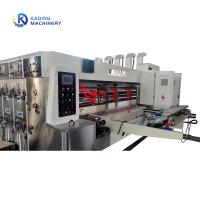 China Plc Control Caton Box Die Cutting Machine With High Speed For Corrugated Paperboard for sale