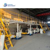 China 1400mm Corrugated Production Line For Paper Corrugated With Steam Heating Single Facer for sale