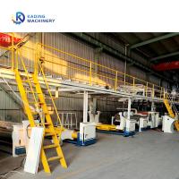 China 100m/Min Carton Box Manufacturing Machine With Single Facer For 3 Ply Paperboard for sale