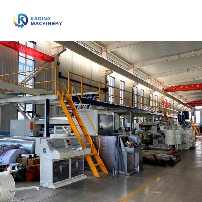 China Lubricated Glue Application Corrugated Automatic Machine 3 / 5 / 7 Ply for sale