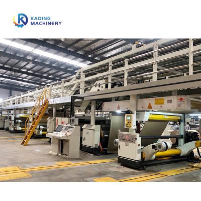 China Temperature Control System Corrugation Line With Heating System And Air Compression System for sale