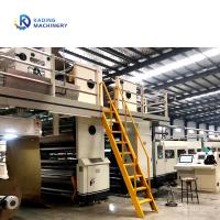 China 1800 / 2200 / 2500mm 3 Ply Corrugation Machine With Three Section Belt for sale