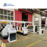 China 100m/Min Carton Box Manufacturing Machine With Single Facer For 3 Ply Paperboard for sale