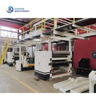 China High Speed Corrugation Line With Stacker Machine For 3 / 5 / 7 Ply Corrugated Board for sale