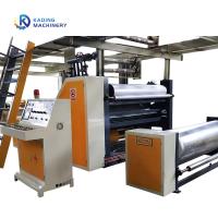 China Touch Screen Display Corrugation Line With Electric Aeration Pump And Belt Drive Type Gantry Stacker for sale