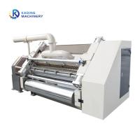 China Full Automatic Single Facer Corrugated Machine 100m/Min Oil Heating for sale