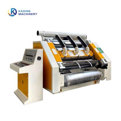 China Adsorb Type Single Facer Corrugated Machine A B C E F Flute Type Oil Heating for sale
