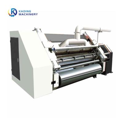China B Flute Corrugated Single Facer 1400 2200mm Working Width Steam Heating for sale