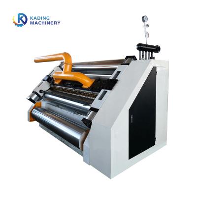 China 380V 220V Steam Heating Single Facer Machine Automatic Flute Forming Machine for sale