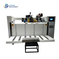 China Single Piece Corrugated Box Stitching Machine With PLC Computerized Control Of Manual Feeding for sale
