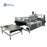 China Semi Auto Corrugated Box Folder Gluer For 2600mm 2800mm Carton Box With Manual Feeding for sale