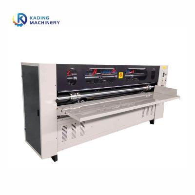 China 50m/Min Slitter Scorer Machine Semi Auto For Corrugated Cardboard for sale
