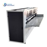 China Manual Feeding Slitter Scorer Machine Electric Adjustment Of 8 Shrafts for sale