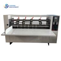 China Manual Feeding Slitting Machine Of Electric Adjustment 4 Slitters 6 Scorers for sale