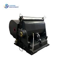 China Manual Type Die Cutting And Creasing Machine For Carton Box Packing Of Heavy Duty for sale