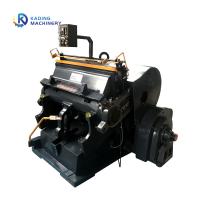 China Manual Die Cutting Creasing Machine For Corrugated Box Of Heavy Type for sale