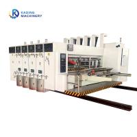 China Electric Adjustment Slotter Corrugated Box Printing Machine for packaging box for sale