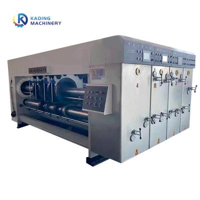 China High Accuracy Corrugated Carton Box Printing Machine With PLC Control for sale