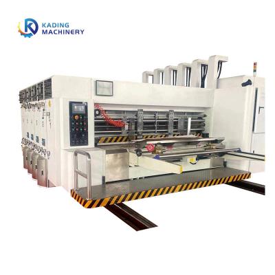 China Flexo Corrugated Box Printing Machine For 3 5 7 Layers Corrugated Board for sale