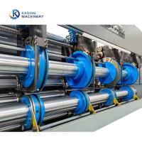 China Water Based Ink Flexo Corrugated Box Printing Machine With PLC Control for sale