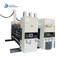 China High Speed Die Cutting Corrugated Box Printing Machine For 180 Pcs/min for sale