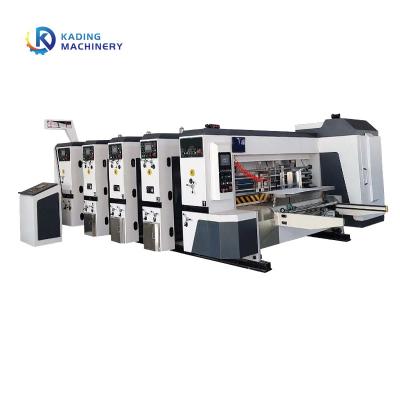 China Vacuum Suction Muti Color Carton Printing Machine For Corrugated Cartons Making for sale
