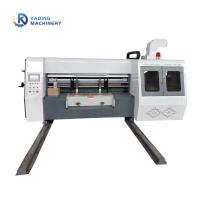 China High Accuracy Corrugated Box Printing Machine With Slotting Die Cutting for sale