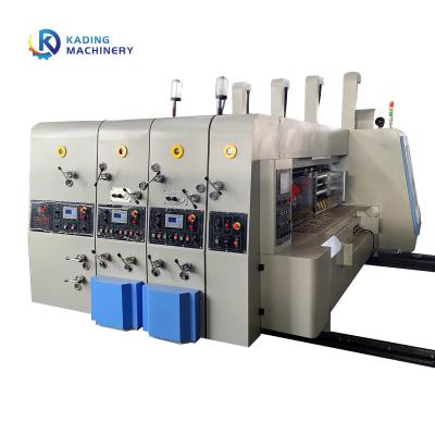 China Mechanical Feeding Carton Printing Machine For Corrugated Boxes for sale