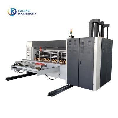 China Flexo 3ply Carton Printing Machine For Corrugated Cardboard With Ink Window for sale