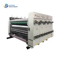 China 4 / 5 / 6 Colors Corrugated Box Flexo Printing Machine With Slotting Die Cutting Machine for sale