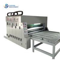China Chain Feeder 6 Colors Carton Printer For Corrugated Paperboard And Carton Box for sale