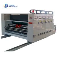 China Chain Feeder 6 Colors Carton Printer For Corrugated Paperboard And Carton Box for sale